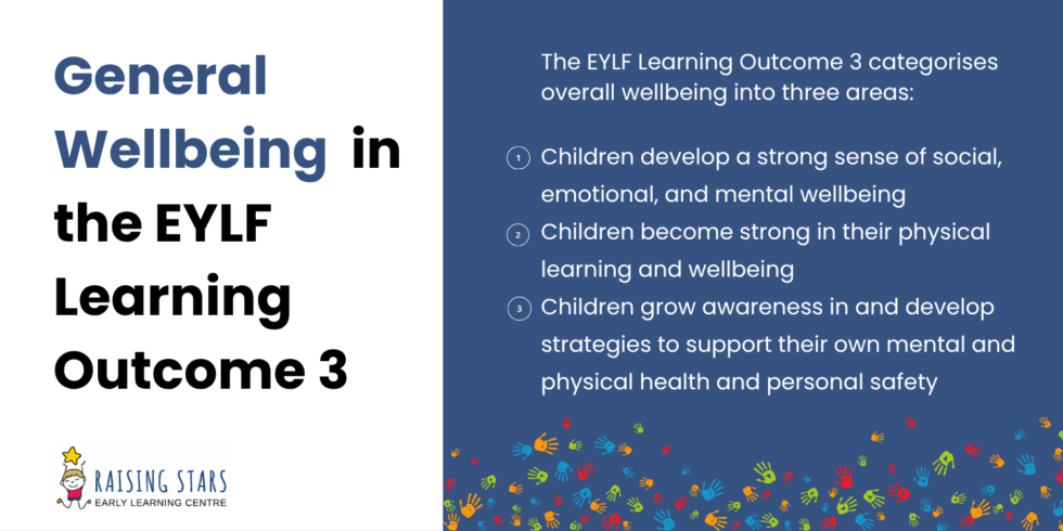EYLF Learning Outcome 3: Children Have A Strong Sense Of Wellbeing
